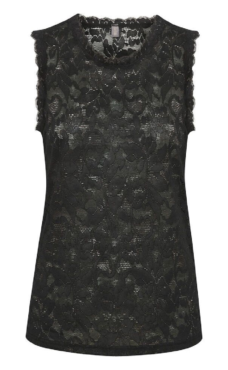 Culture Top - Nicole - Black | Hurtig levering | Fashionbystrand