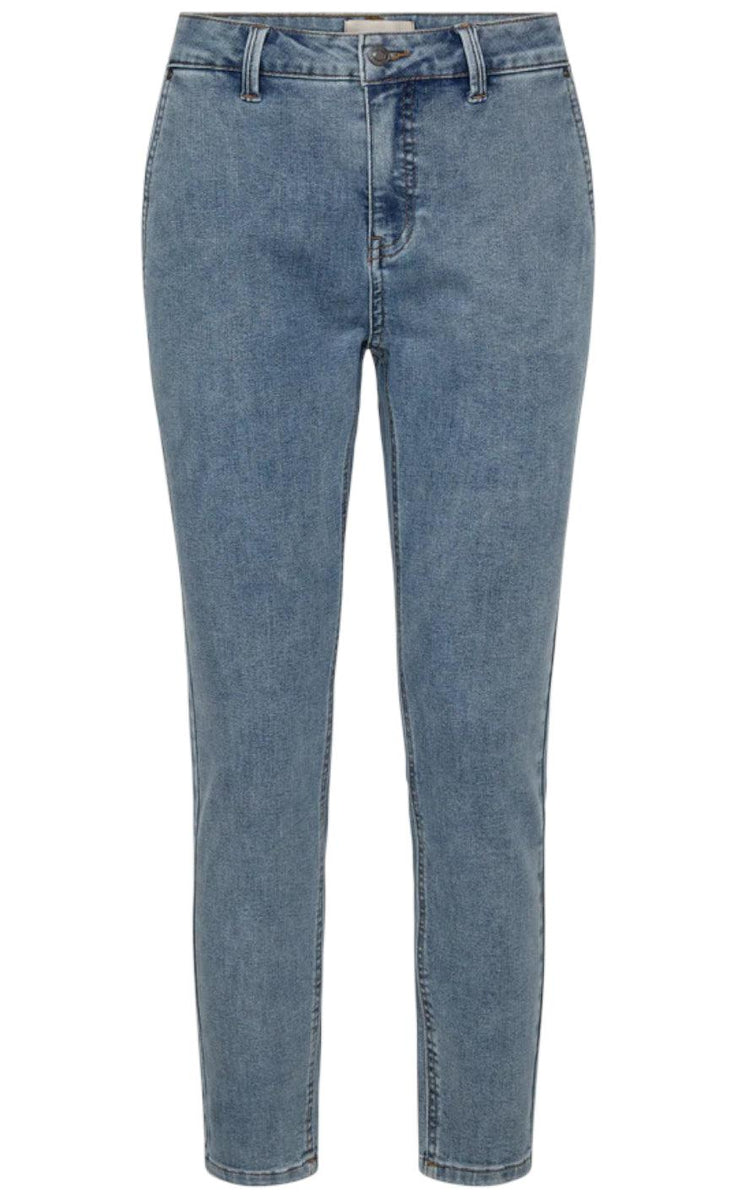 Freequent Bukser - Jane - Light Blue Denim | Hurtig levering ...