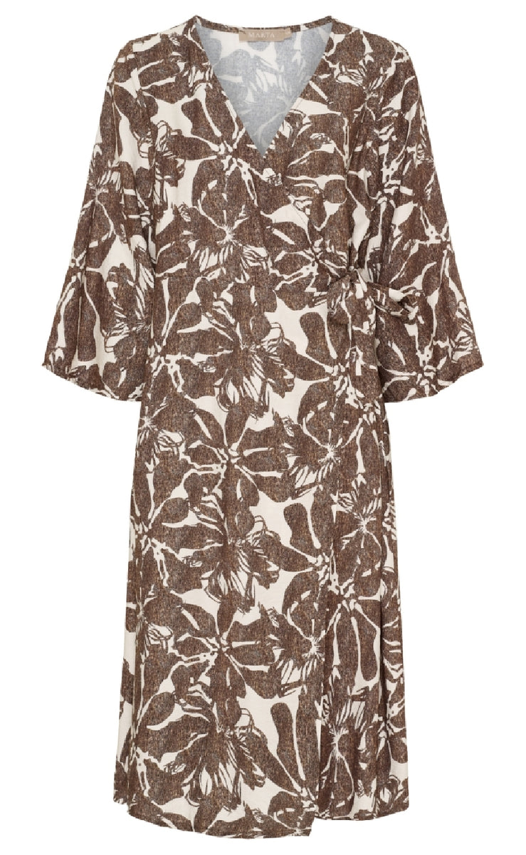 Marta Du Chateau Kjole - Phillida - Beige | Hurtig levering ...