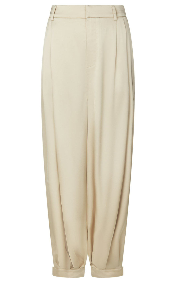 Neo Noir Bukser - Fayla Balloon - Dark Sand | Hurtig levering ...