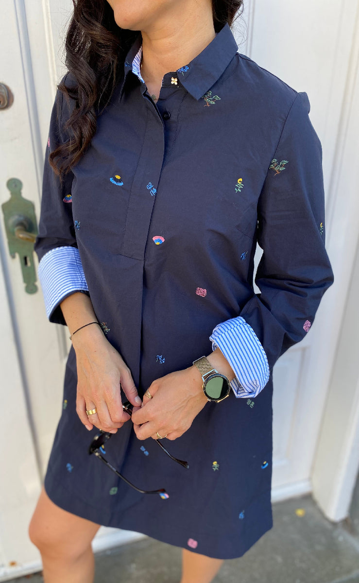 Nümph Kjole - Chiro - Dark Sapphire | Hurtig levering | Fashionbystrand