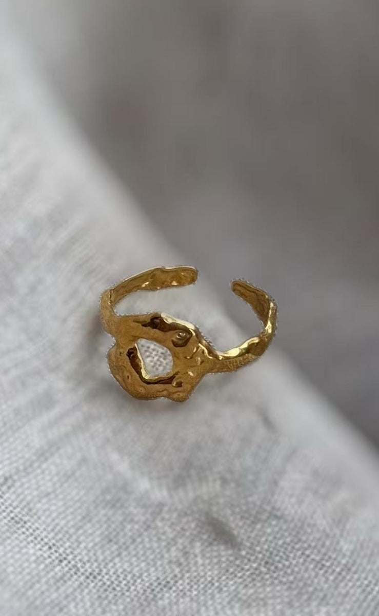 Smykkeli Copenhagen Ring - Victoria - Gold Colour | Hurtig levering ...