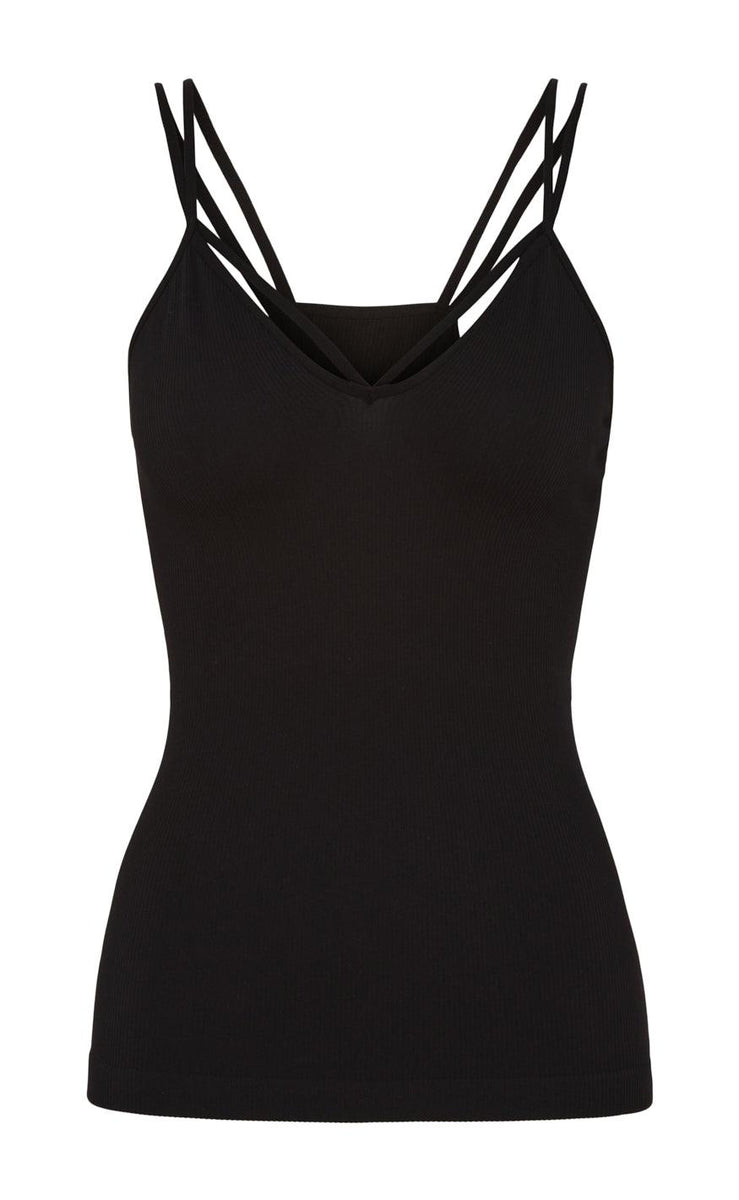 Tim & Simonsen Top - Jennifer - Black | Hurtig levering | Fashionbystrand